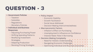 Pakistan economic policy explained with examples | PPT