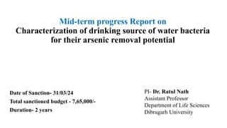Mid-term progress report Arsenic ppt.pptx
