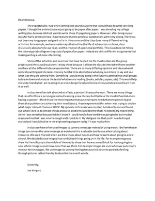 Mid term reflection 1103 | PDF