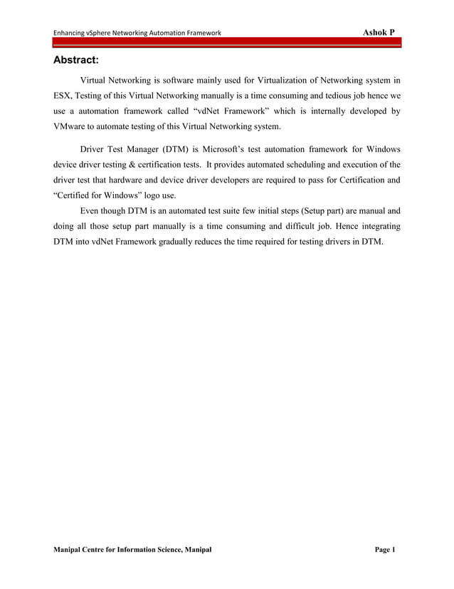 Mid term report | PDF