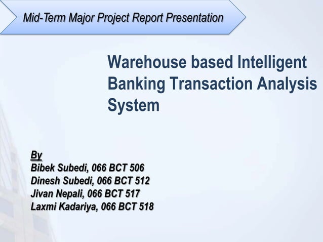 Mid Term Project Presentation | PPTX | Databases | Computer Software ...