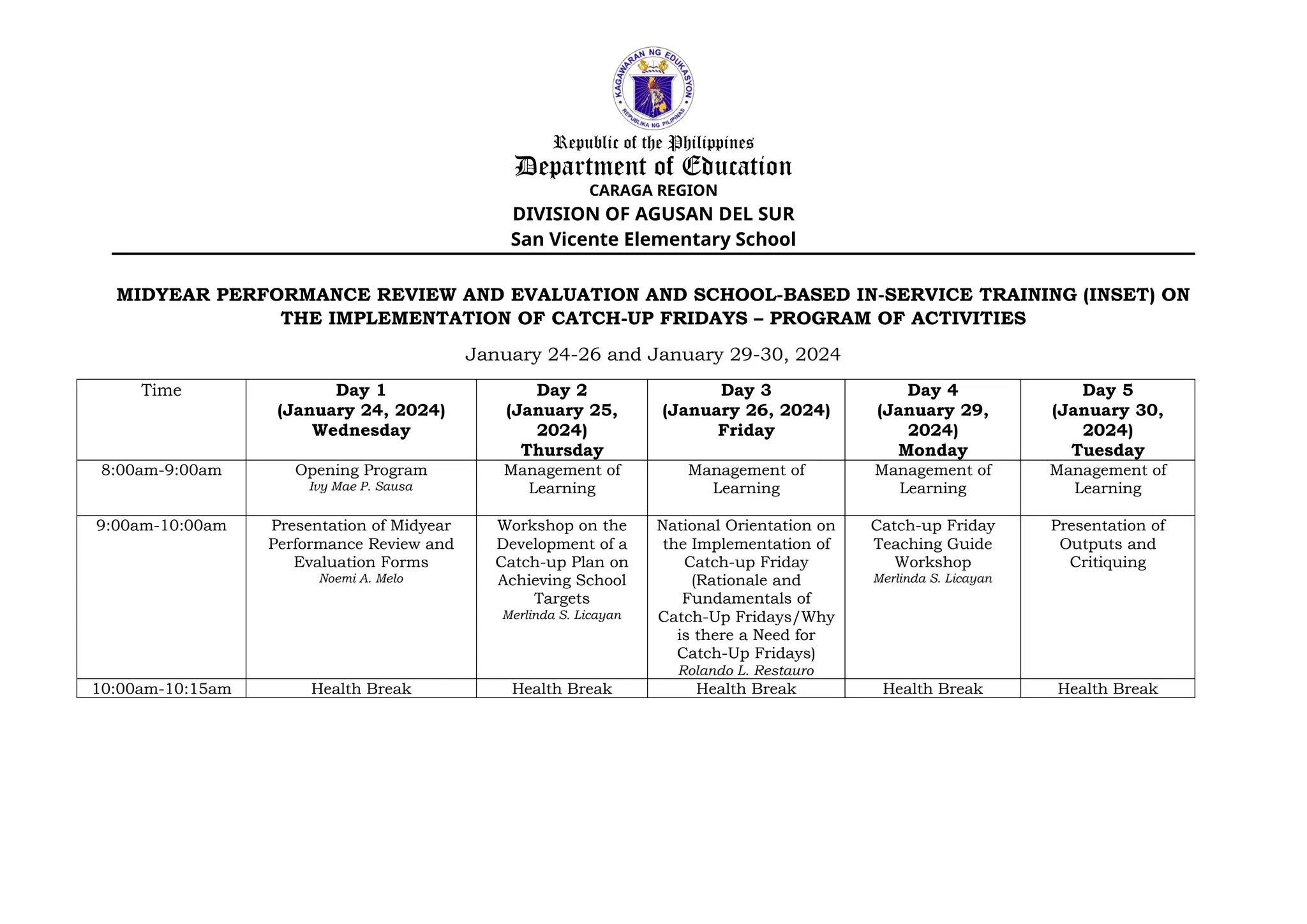 MID-YEAR PERFORMANCE REVIEW & INSET MATRIX.docx