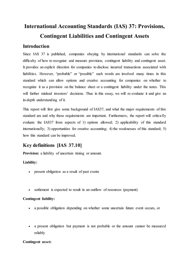 CHAPTER 1: IAS, IAS STANDARD, IAS ADAPTION, CONCEPTUAL FRAMEWORK AND ...