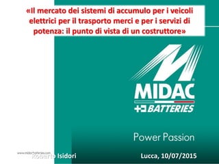 LUCENSE - Workshop trasporto merci a breve raggio con veicoli elettrici | PPT