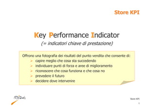 Mida Retail - Store KPI | PDF | Retail Industry | Industries