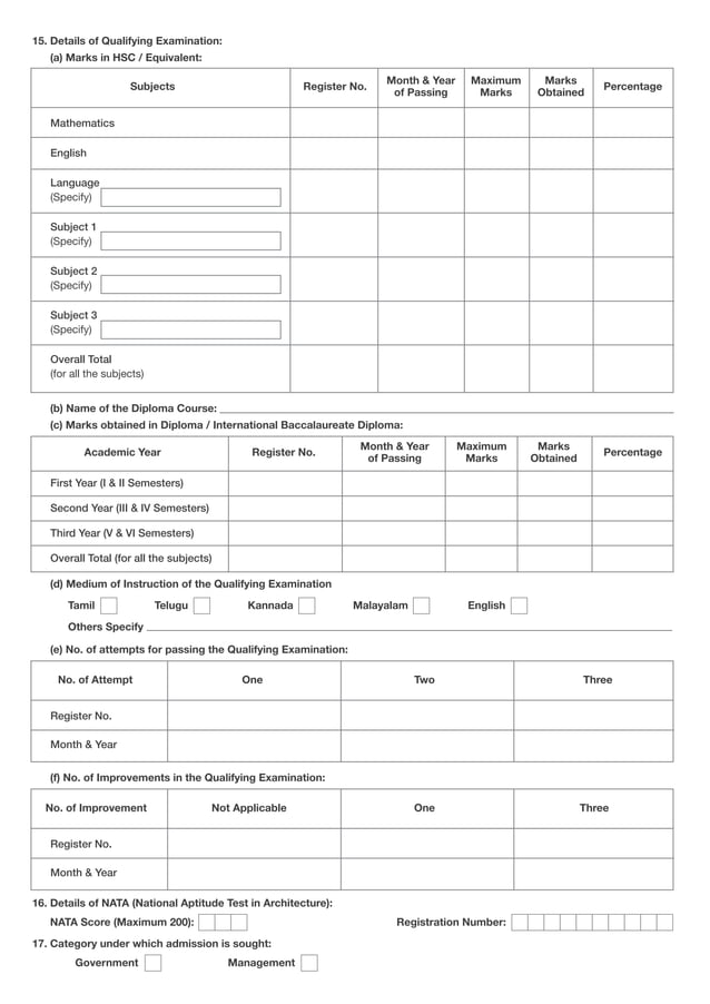 MIDAS application-form | PDF
