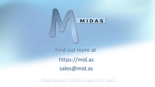 Overview of MIDAS Room Booking Software | PPT