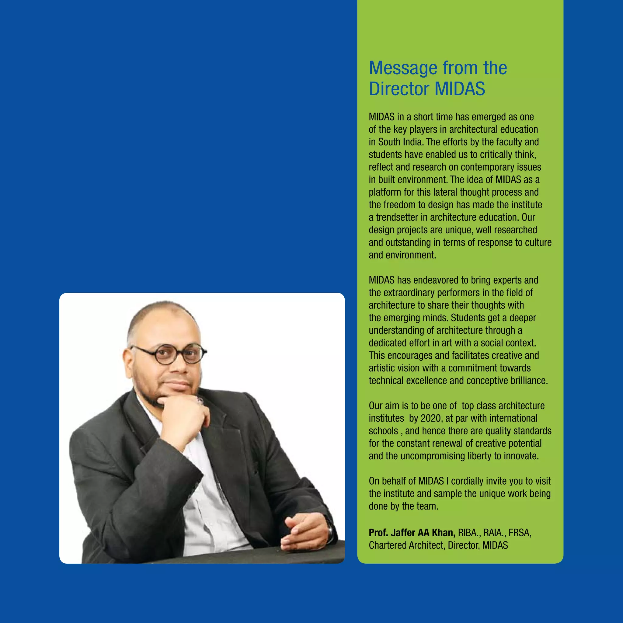 MIDAS brochure 2013 | PDF | College Education | Education