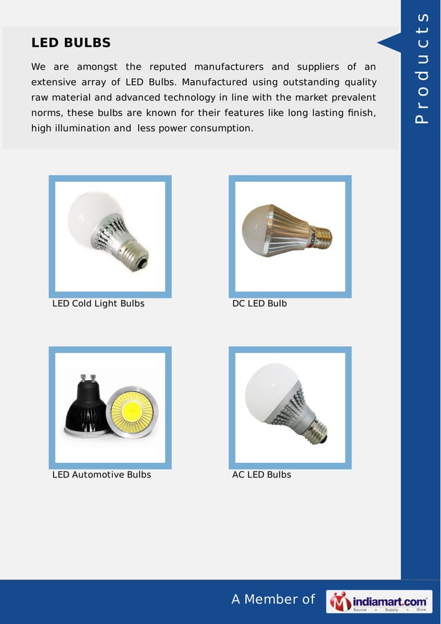 LED Tube Light by Midas electronics-private-limited | PDF