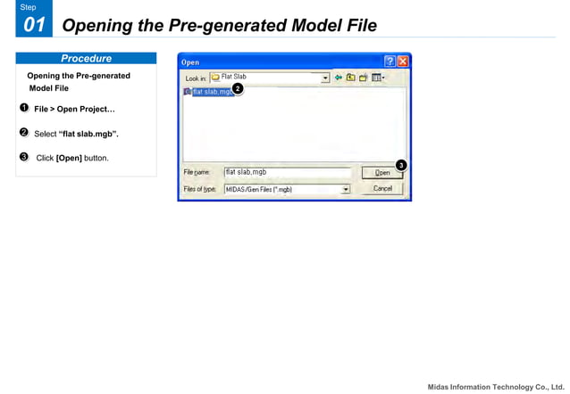 MIDAS-GEN_Flat_Slab_tutorial.pdf | Civil Engineering Industry | Industries