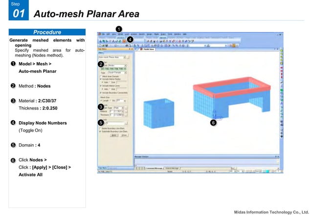 MIDAS-GEN_Flat_Slab_tutorial.pdf | Civil Engineering Industry | Industries