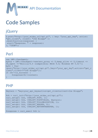 MIDAS Room & Resource Scheduling Software - API Documentation v1.02 | Web Development | Internet