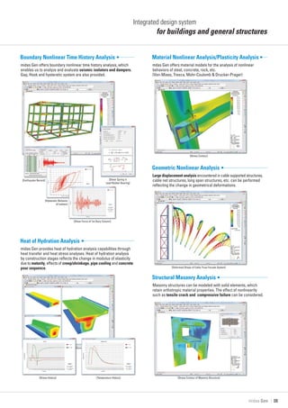 Midas Gen catalog | PDF