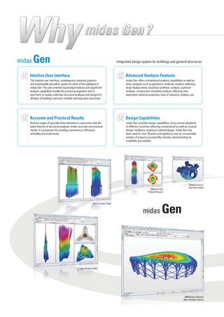 Midas Gen catalog | PDF