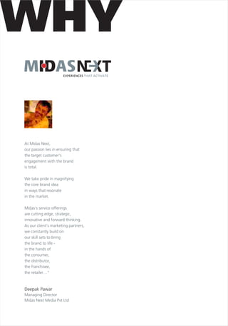 Midas next brochure | PDF