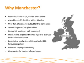 Midas Manchester Successful Inward Investment Agency | PDF