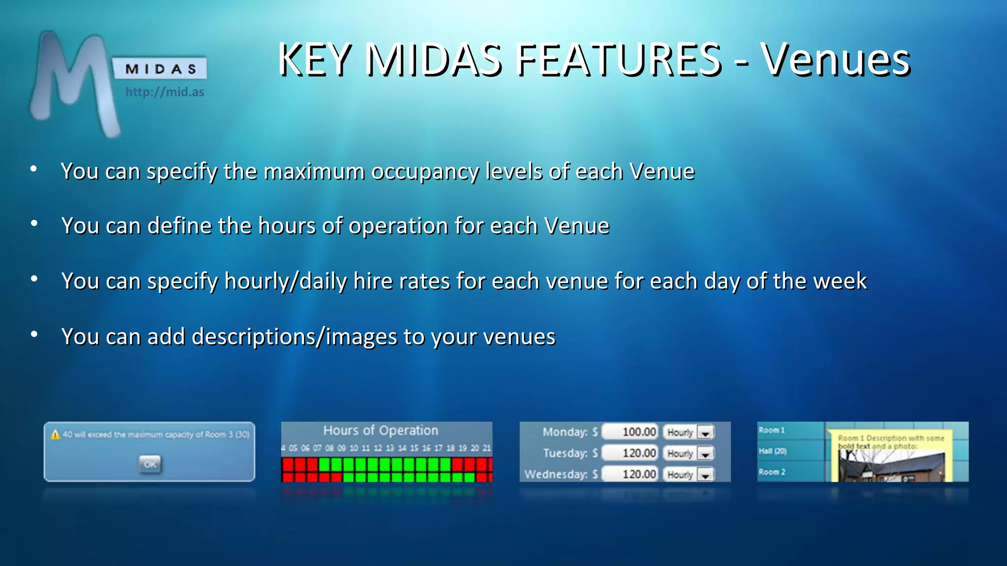 MIDAS - Web Based Room Scheduling Software | PPT