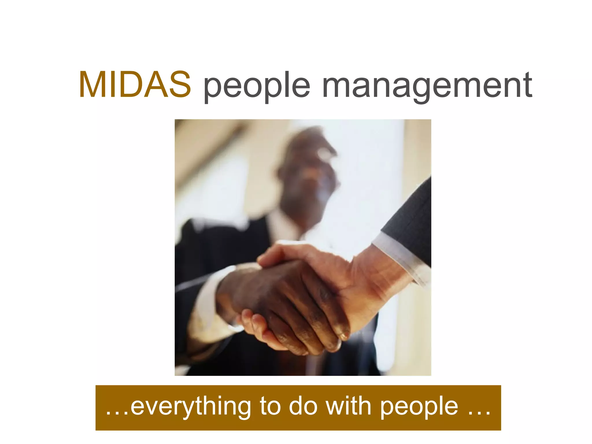 Midas People Management | PPT