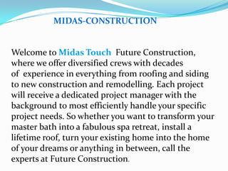 Midas Touch 2 | PPTX