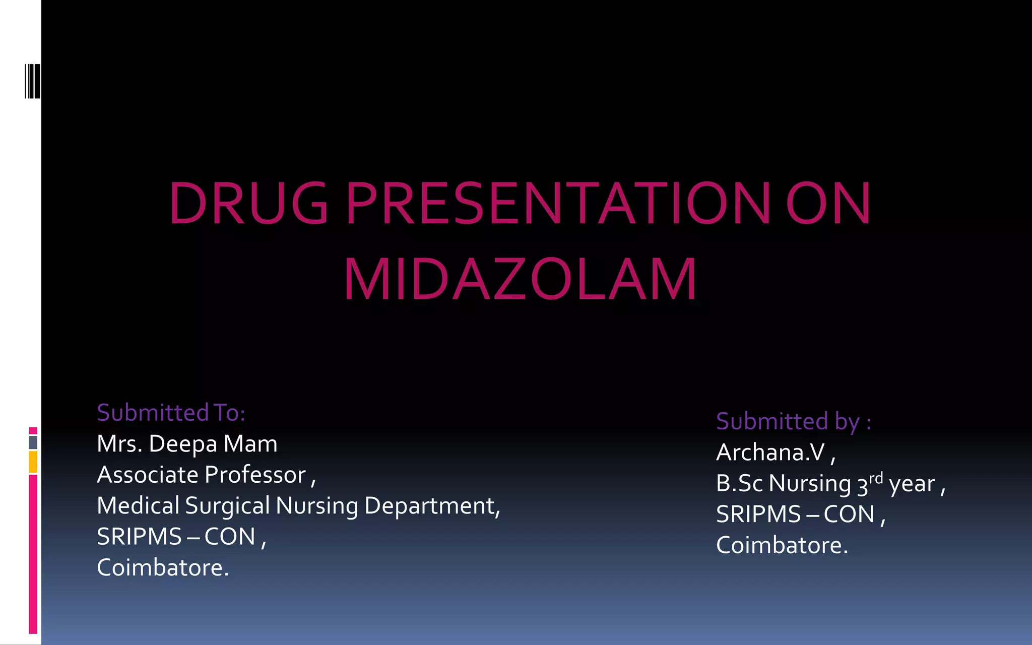 Midazolam | PPT