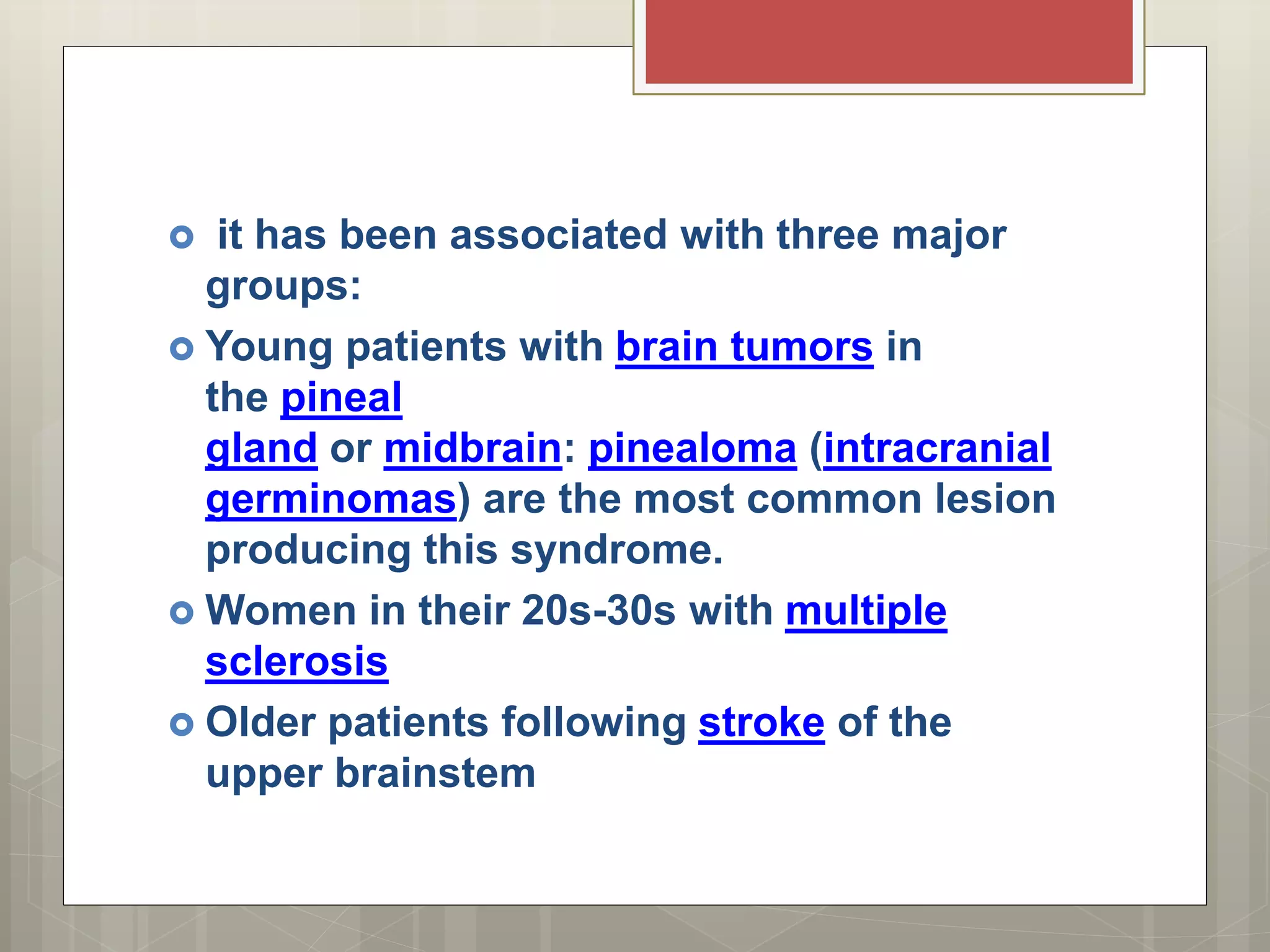 clinical anatomy of mid brain | PPTX