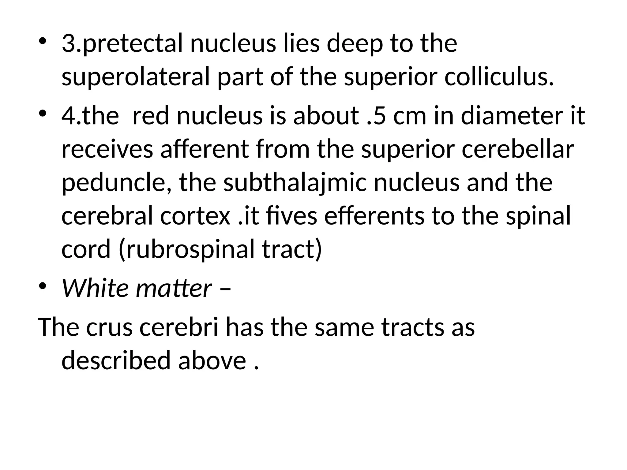 Midbrain (mesencephalon ).anatomy basicspptx | PPTX
