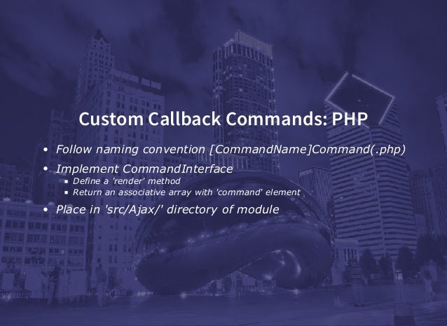 Midcamp 2016 Demystifying Ajax Callback Commands In Drupal 8