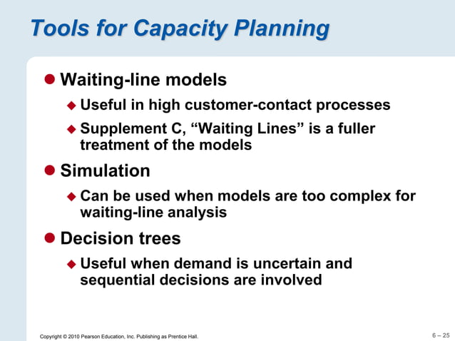 mid Chapter 4- capacity planning.ppt