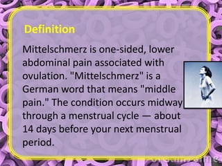 Mid cycle pain | PPTX