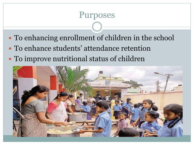 Mid day meal program | PPTX