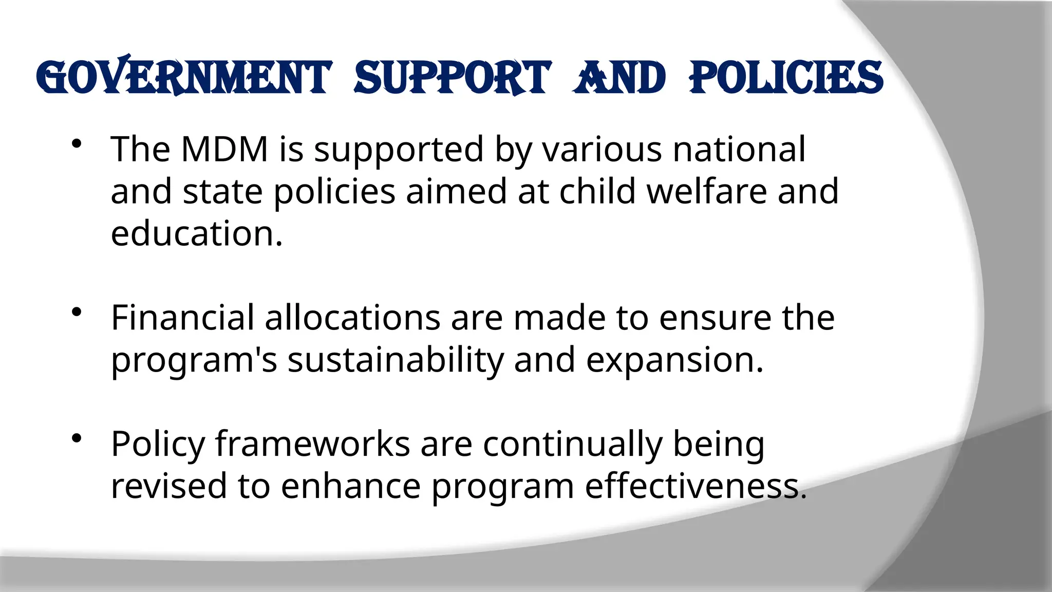Midday Meal scheme and Revised mid-day meal scheme priyanshu .pptx