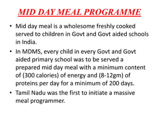 Midday Meal Scheme