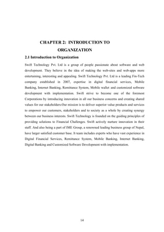 internship project report | PDF