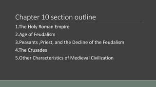 MIDDLE AGES AND FEUDALISM AND MEDIEVAL PERIOD | PPT