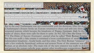 MIDDLE AGES AND FEUDALISM AND MEDIEVAL PERIOD | PPTX