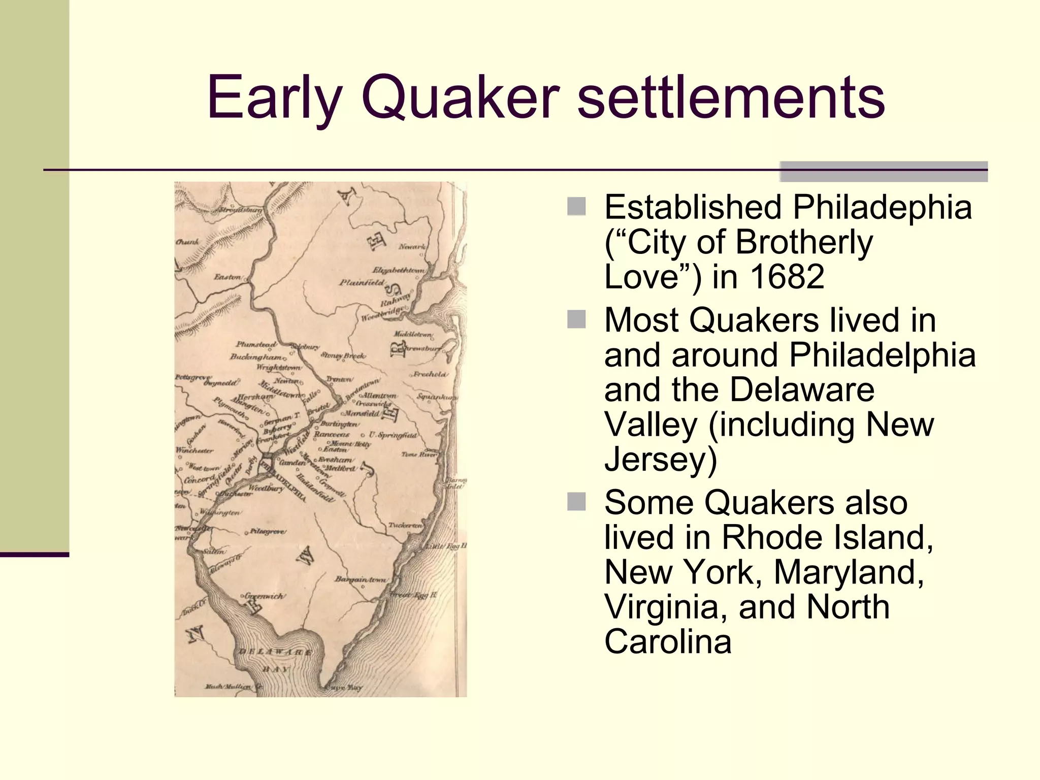 Middle colonies-founding | PPT