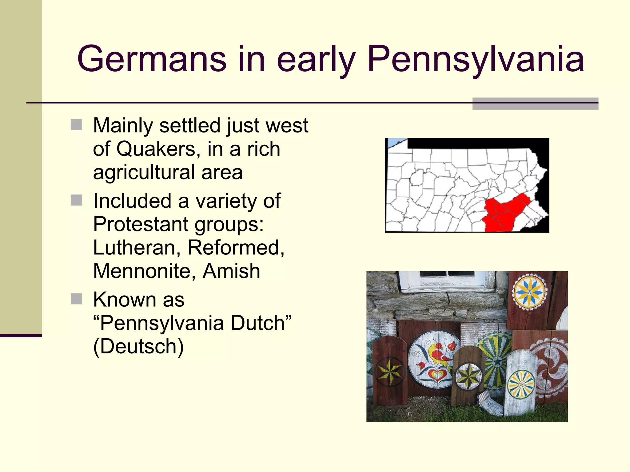 Middle colonies-founding | PPT