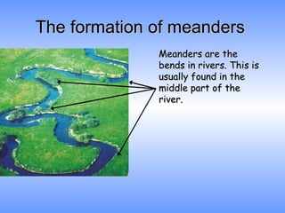 Middle Course of River : a lesson | PPT