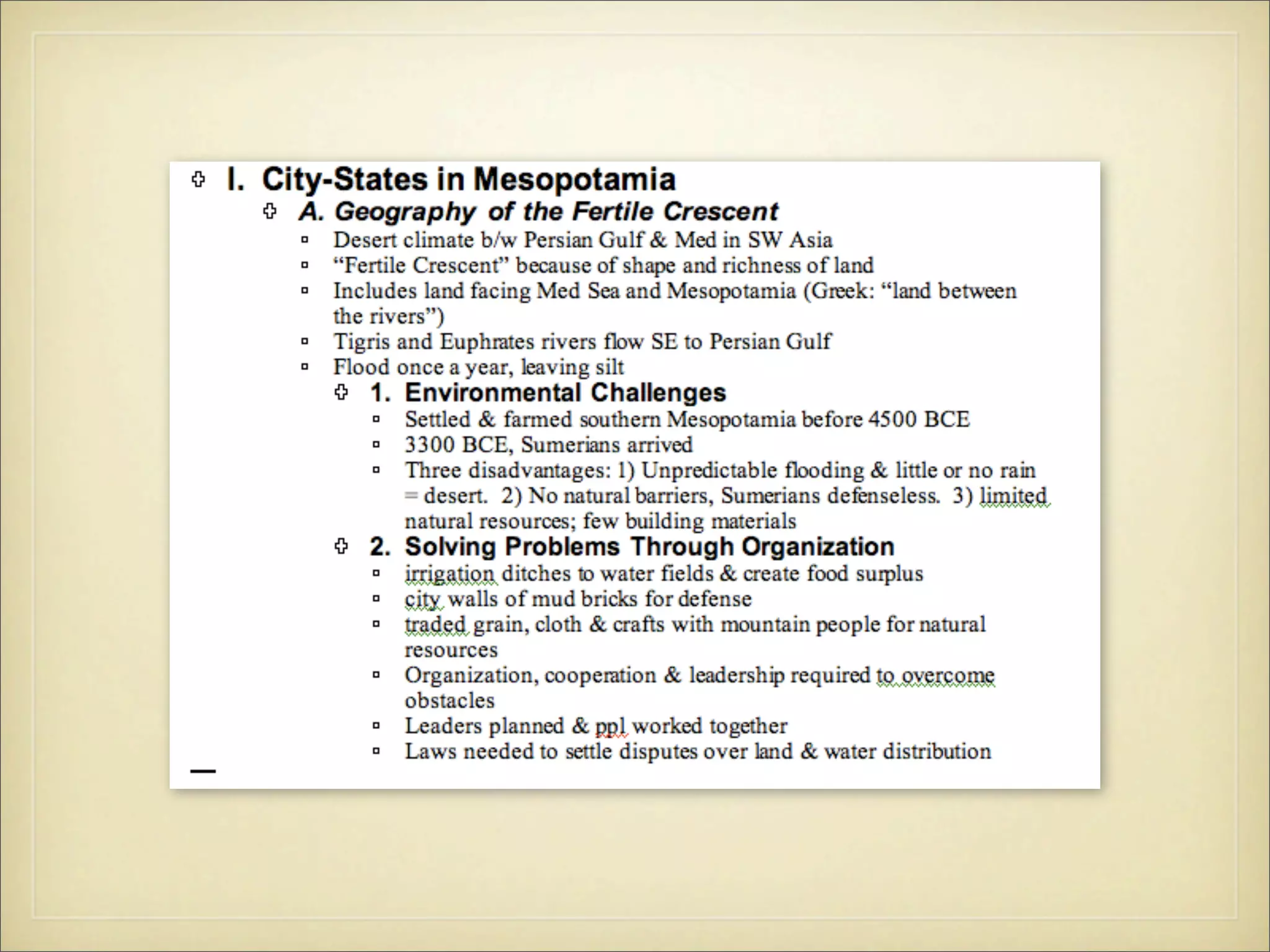 Middle East Slides | PPT