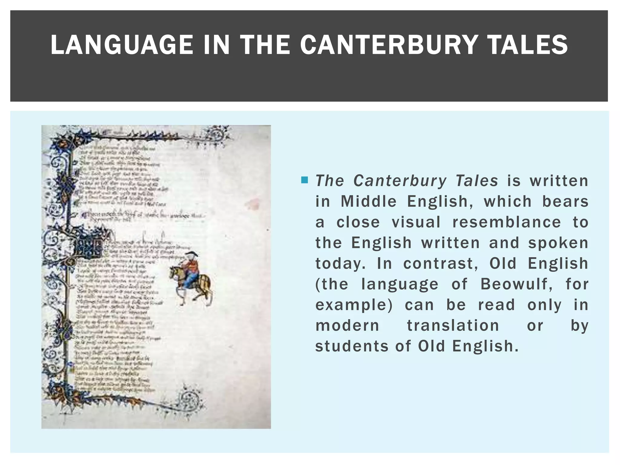 Middle english literature. | PPTX