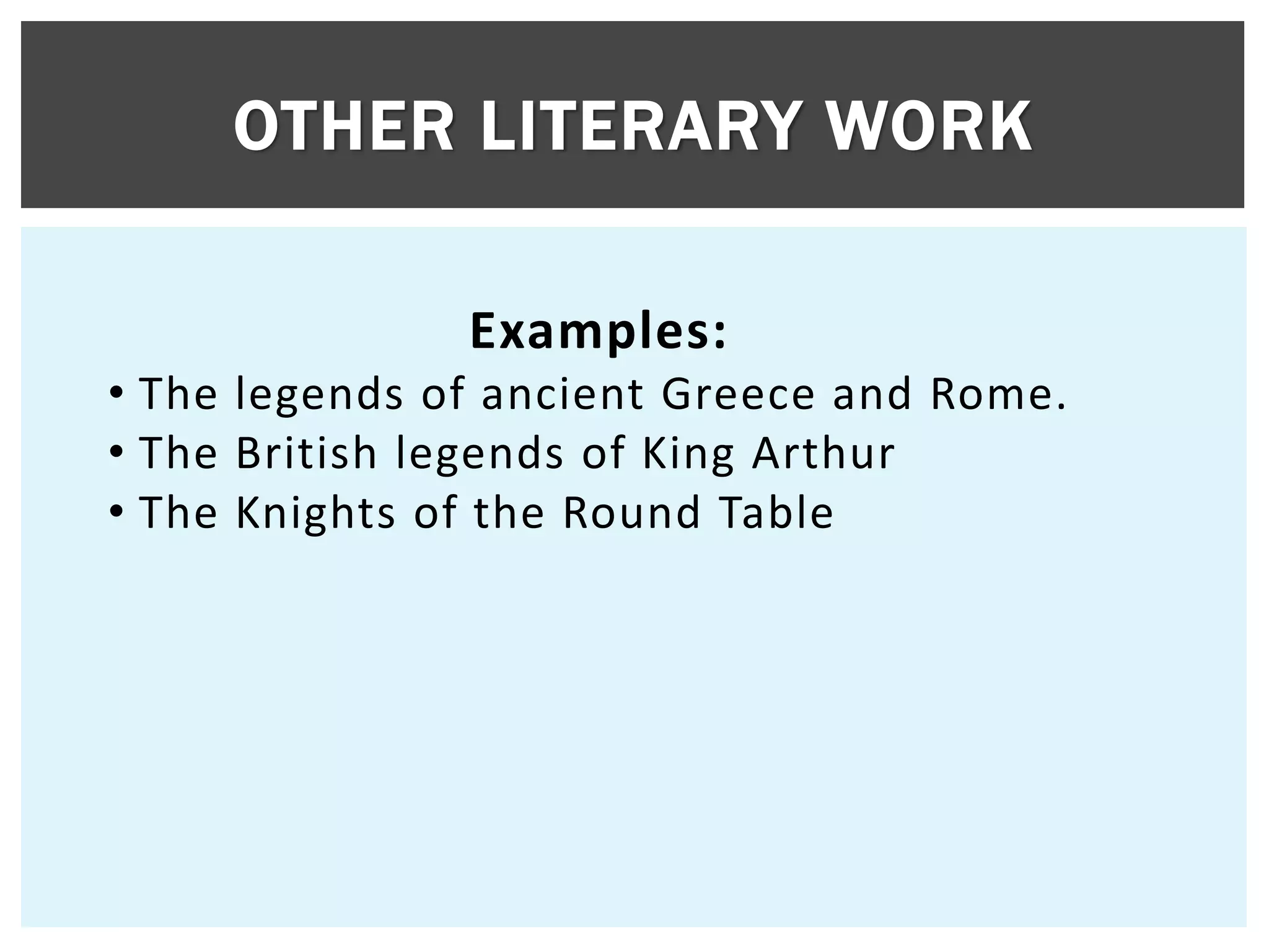 Middle english literature. | PPTX