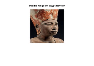 Middle Kingdom Egypt Review | PPT