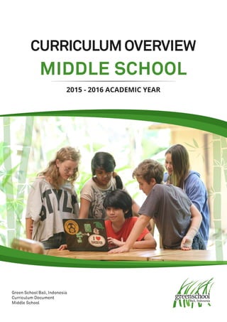 Middle school Curriculum | PDF