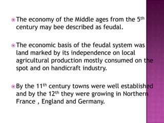 Middle age -STS | PPTX