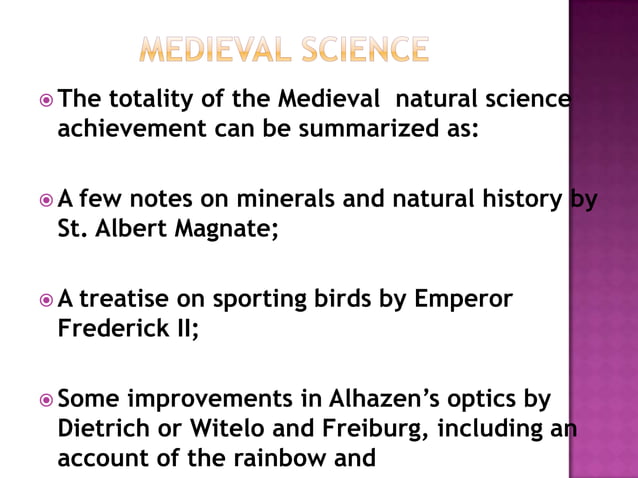 Middle age -STS | PPTX