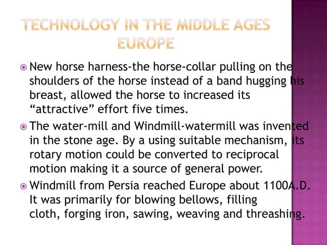 Middle age -STS | PPTX