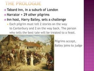 Middle Ages/Canterbury Tales | PPTX