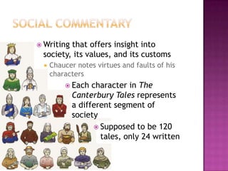 Middle Ages/Canterbury Tales | PPTX