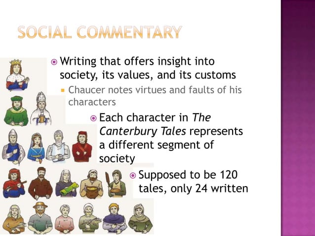 Middle Ages/Canterbury Tales | PPTX