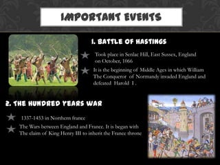 Middle ages | PPTX